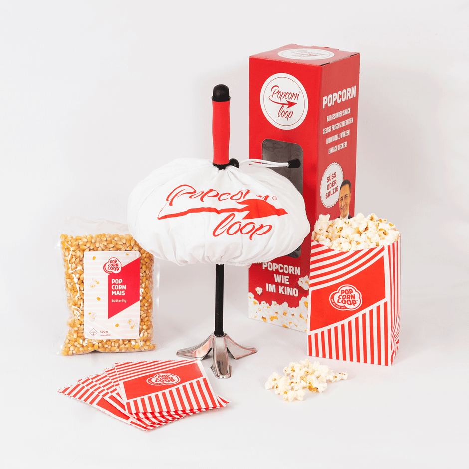Popcornloop Onlineshop: Popcorn & Popcorn Mais & Zuckerwatte